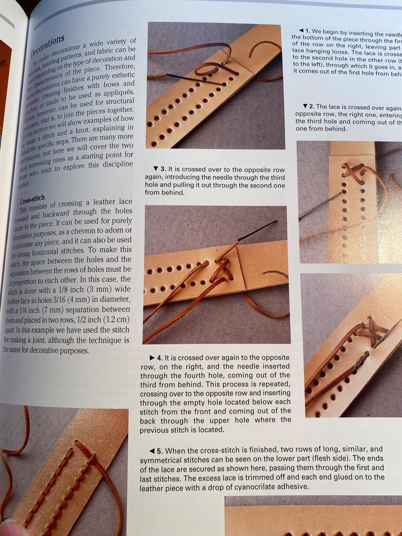 Art and Craft of Leather - Maria Riba / Eva Miro - 2008 - Instructions ...
