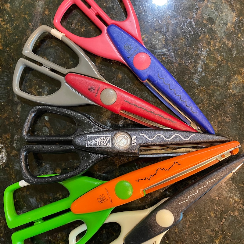 Decorative Edge Craft Scissors - Etsy