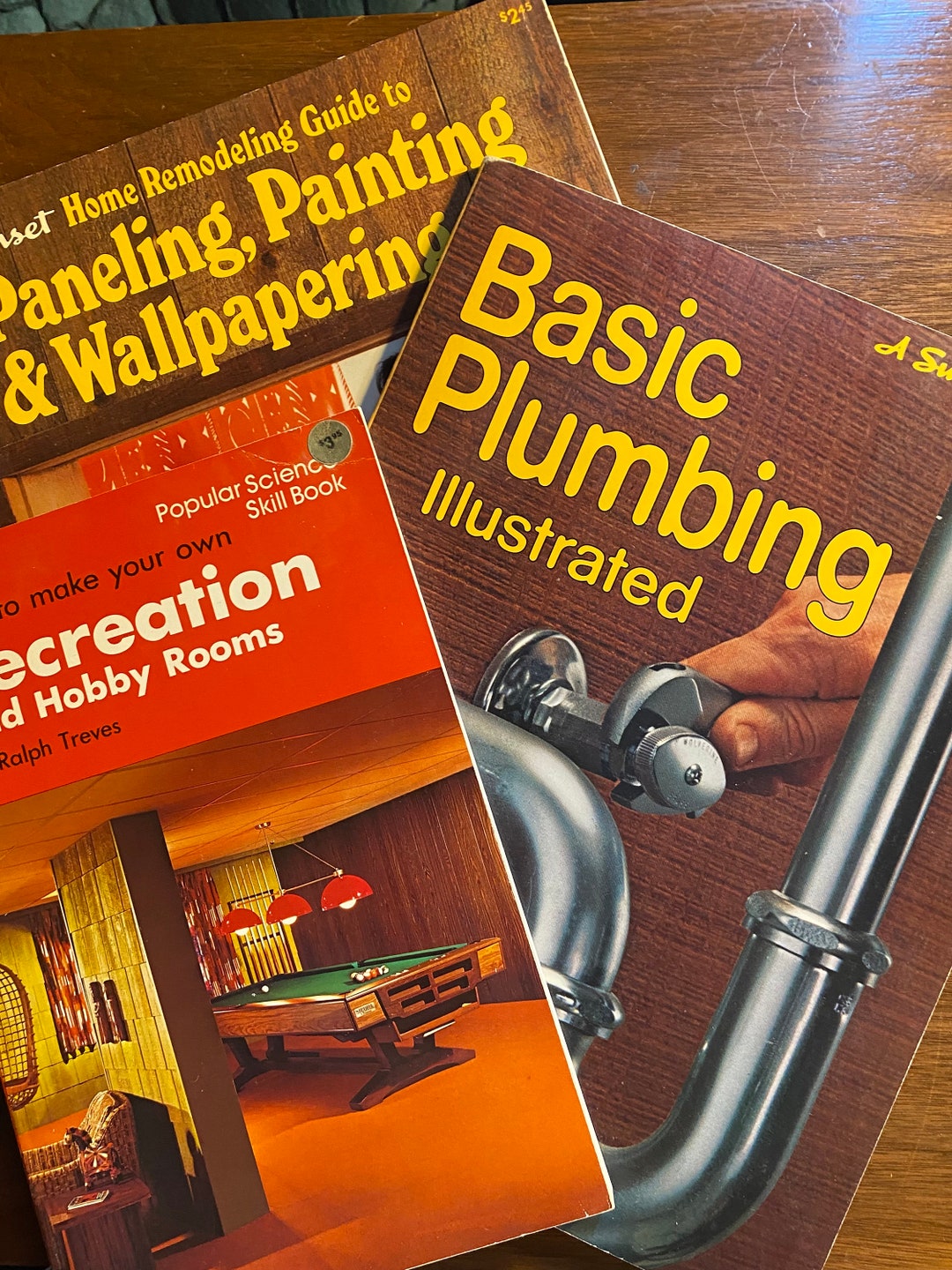 3 DIY Home Remodeling / Repair How to Books - Hobby Room Do It Yourself ...