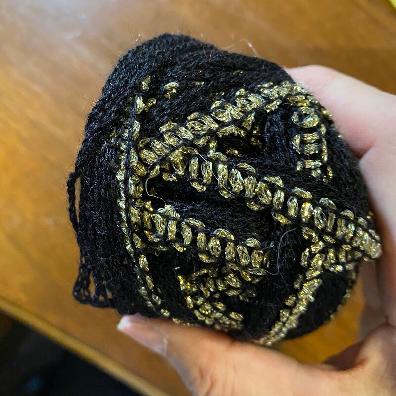 Gold Metallic Yarn - Etsy