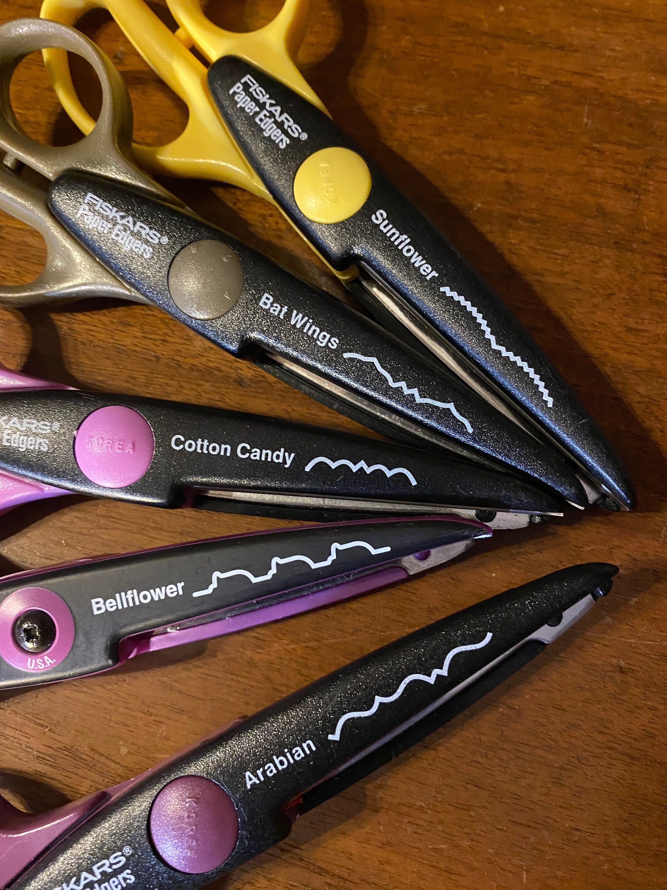Fiskars Scissors Paper Edgers Cutting Decorative Scallop Edge - Etsy UK
