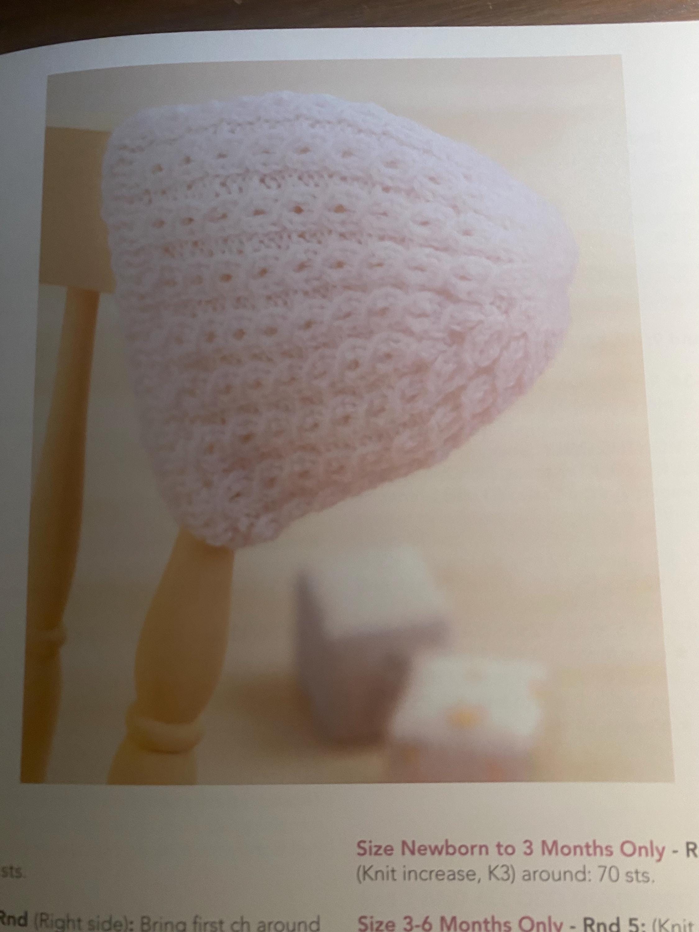 Baby Beanies Made With the Knook - Knit With a Crochet Hook - Hats ...