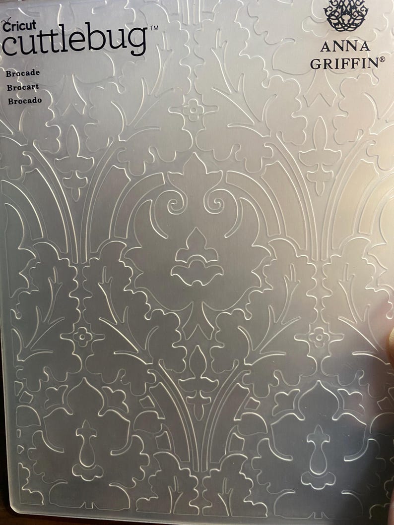 Anna Griffin Circuit Cuttlebug Embossing Folder Decorative Pick: Aviary ...