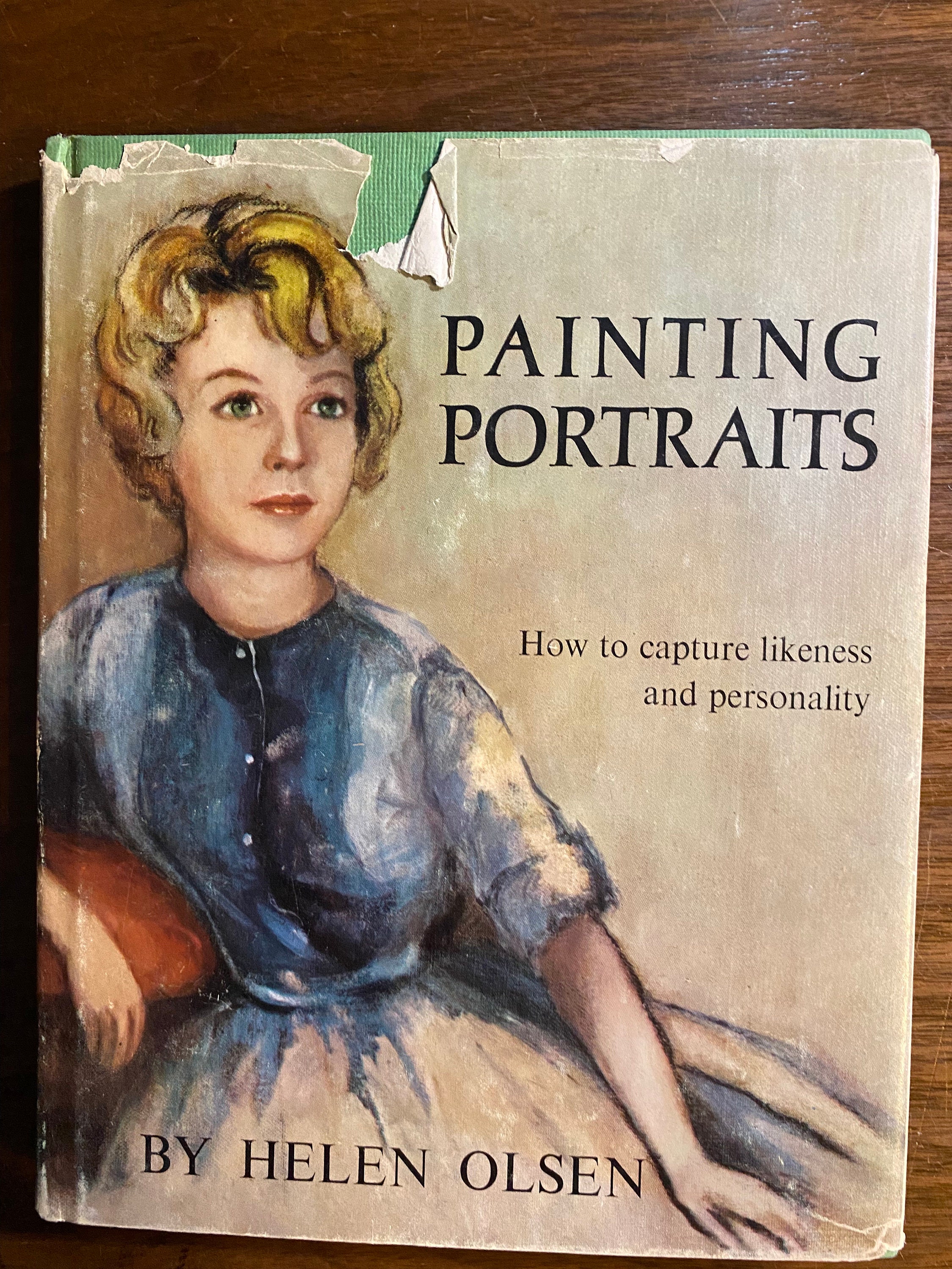 Painting Portraits - Helen Olsen - 1963, Painting Technique, Human ...