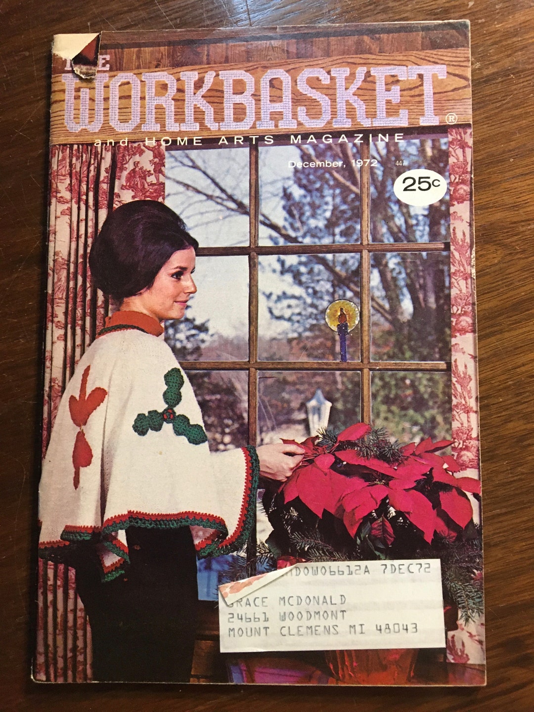 Workbasket Home Arts Magazine Number 3 Volume 38 Issue December 1972 ...