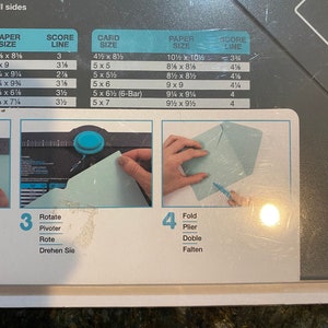 Envelope Punch Board Make Envelopes / Paper Edge / Punch | Etsy