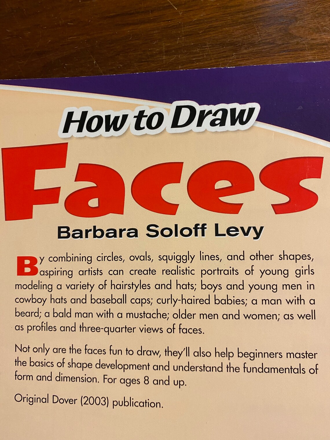 How to Draw Faces - Barbara Soloff Levy - Art Instruction 2003 ...