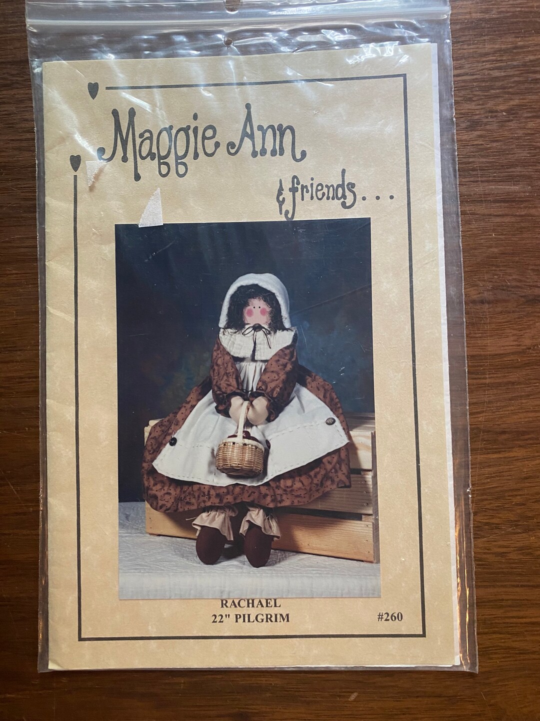 Rachael 22" Pilgrim Country Doll - Maggie Ann & Friends - Soft Cloth ...