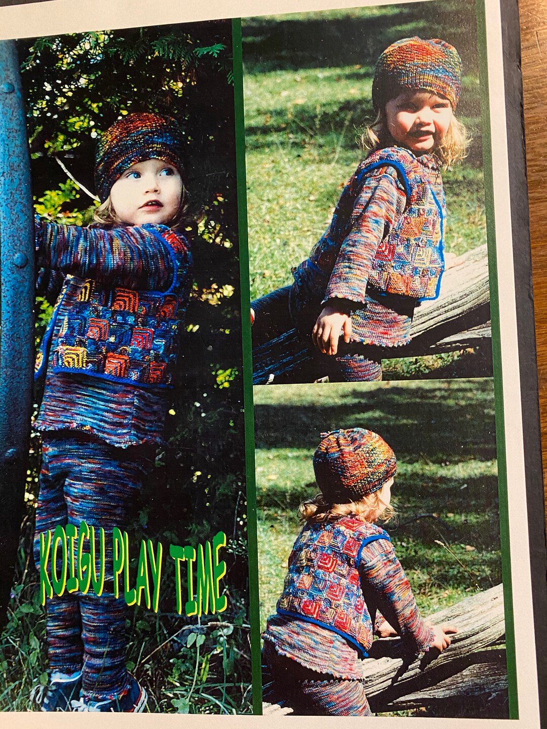 Koigu Play Time Knitting for Kids Sizes 2 to 6 Yrs - Cute Sweaters ...