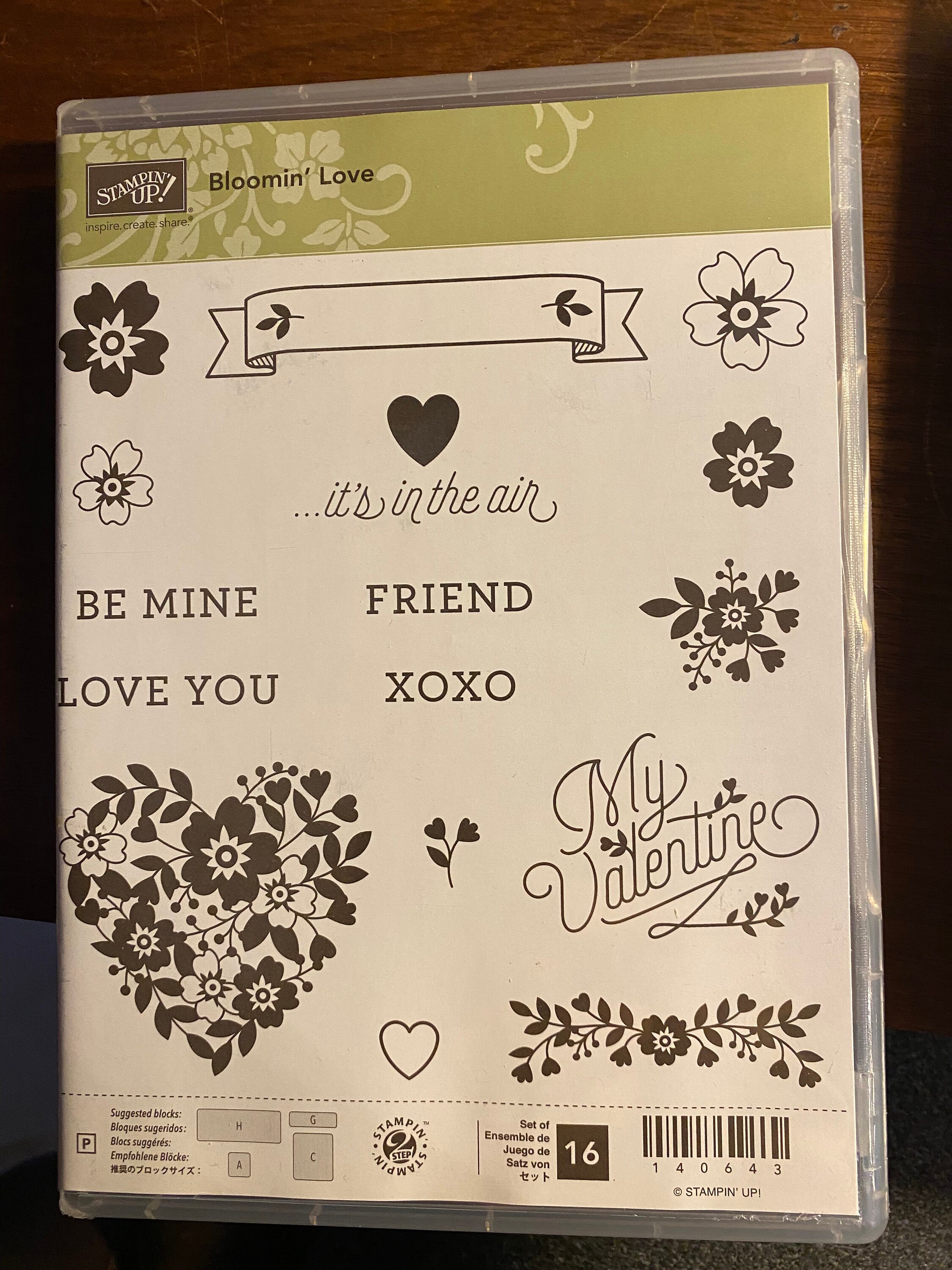 Stampin UP Rubber Stamp Blocks - Choose Design - Paper Crafting, Print ...