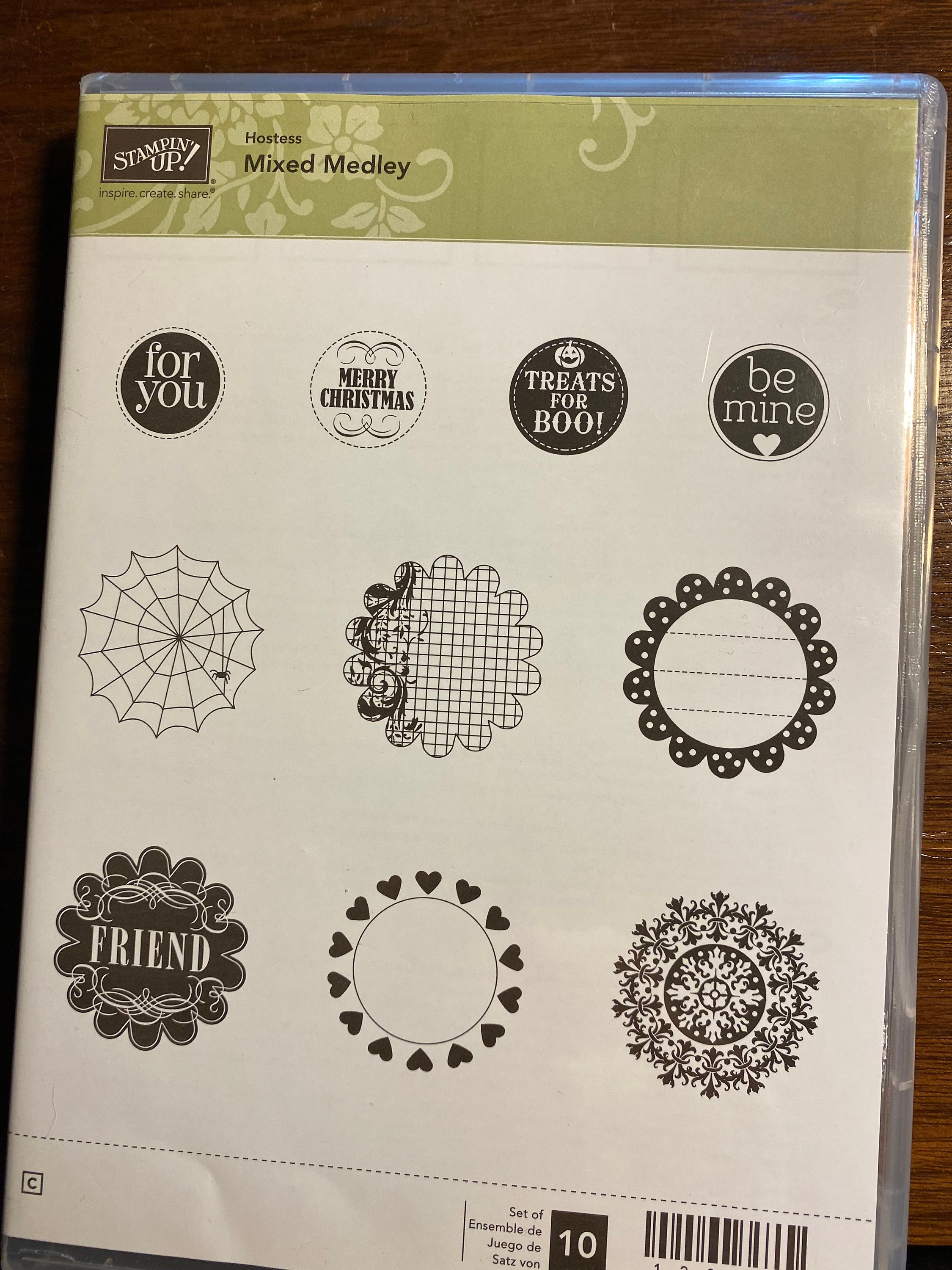 Stampin UP Rubber Stamp Blocks - Choose Design - Paper Crafting, Print ...
