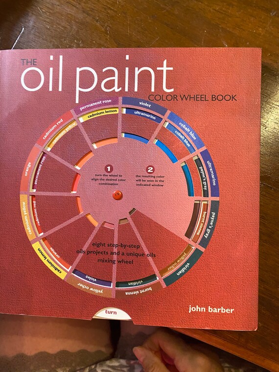 Oil Paint Color Wheel Book John Barber 2007 Oil - Etsy