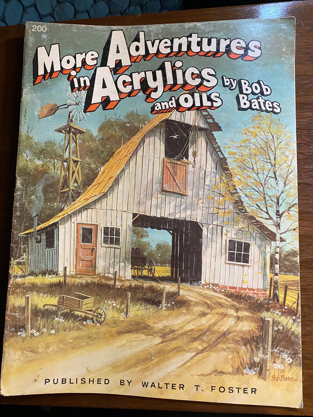 More Adventures in Acrylic & Oils Bob Bates Walter Foster - Etsy