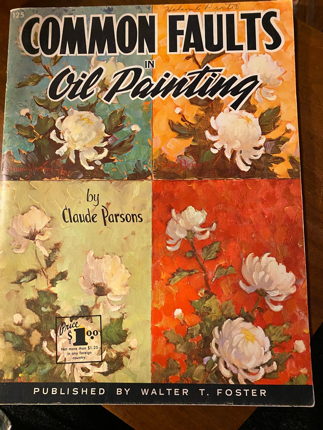 Common Faults in Oil Painting - Claude Parsons - Walter Foster 125 ...