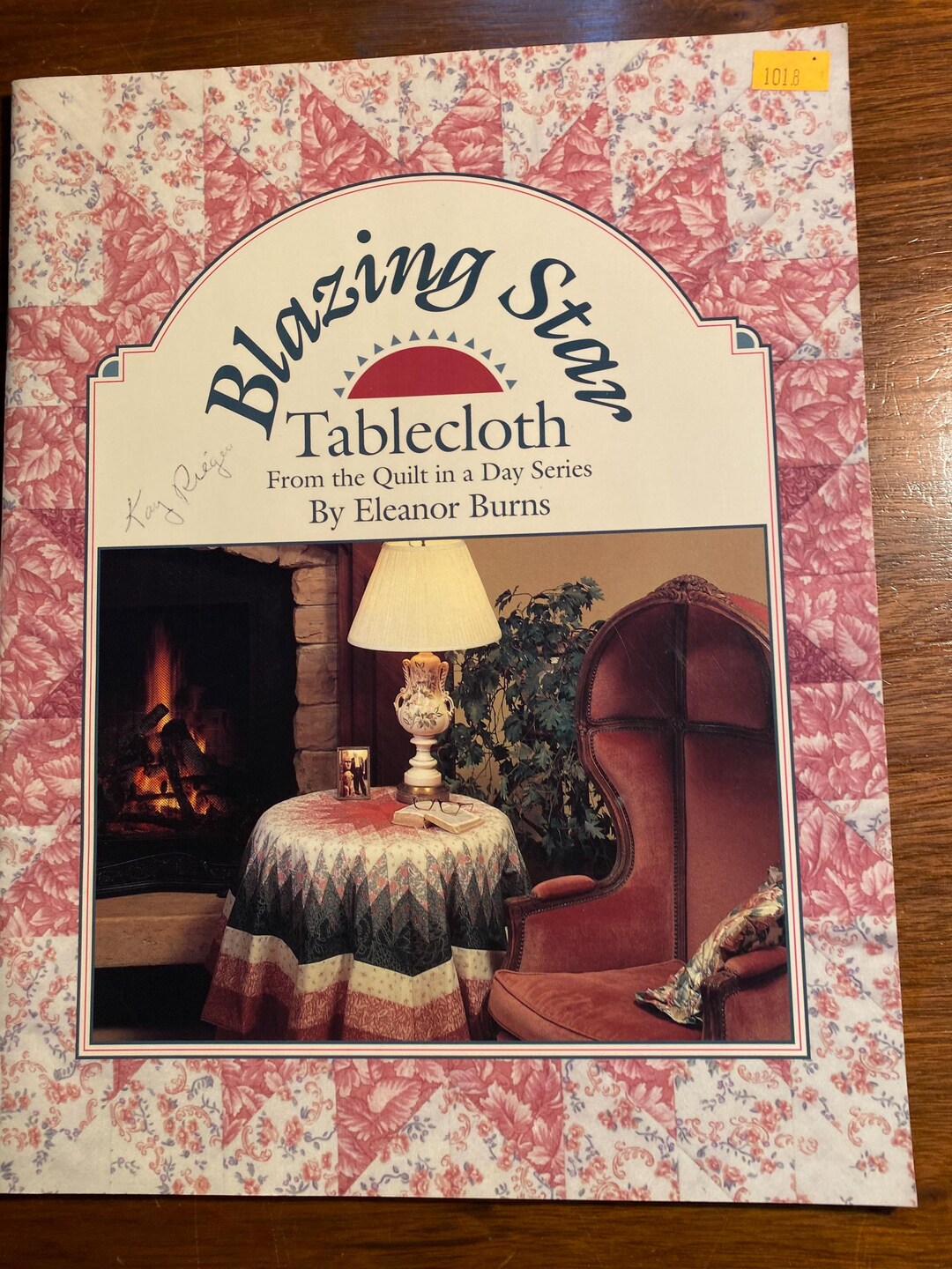 Blazing Star QUILT Tablecloth: Quilt in a Day - Eleanor Burns - 1991 ...