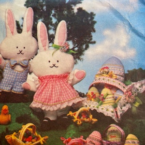 Bunny / Geese / Easter Eggs / Chicks / Basket - Vogue Craft 1613 ...