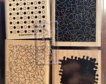 Rollagraph stampin UP Rubber Stamp Wheel Block Handle Stampin Around ...