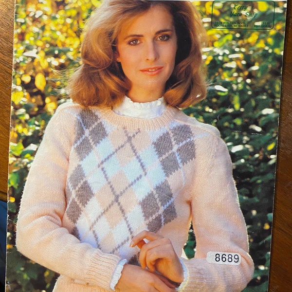 Argyle Knit Pattern - Etsy