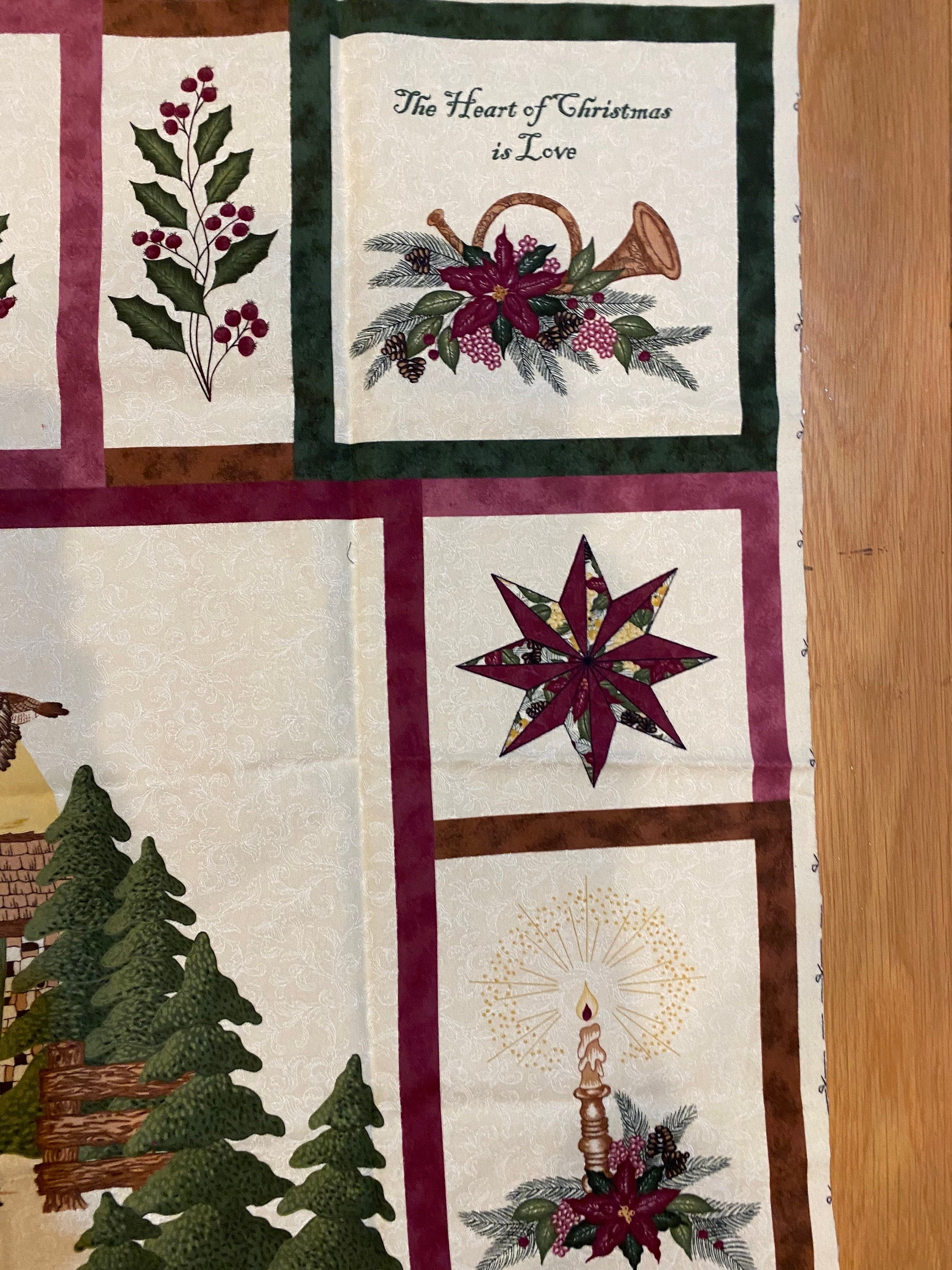 Northcott Warmth of Christmas is Friendship Fabric PANEL - Sharon ...
