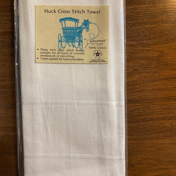 Cross Stitch Tea Towel - Etsy