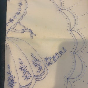 Nojae of Fairway - Parasol Lady Quilt Blocks 6 Pre-stamped Ready to ...
