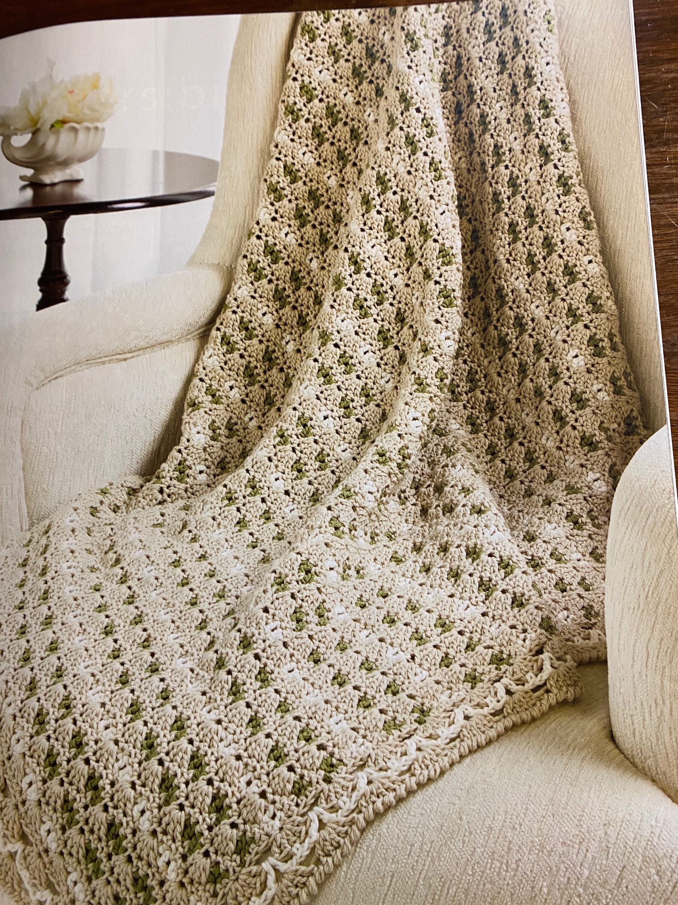 Reversible Afghans 6 Designs Crochet Annie's 2018 - Etsy