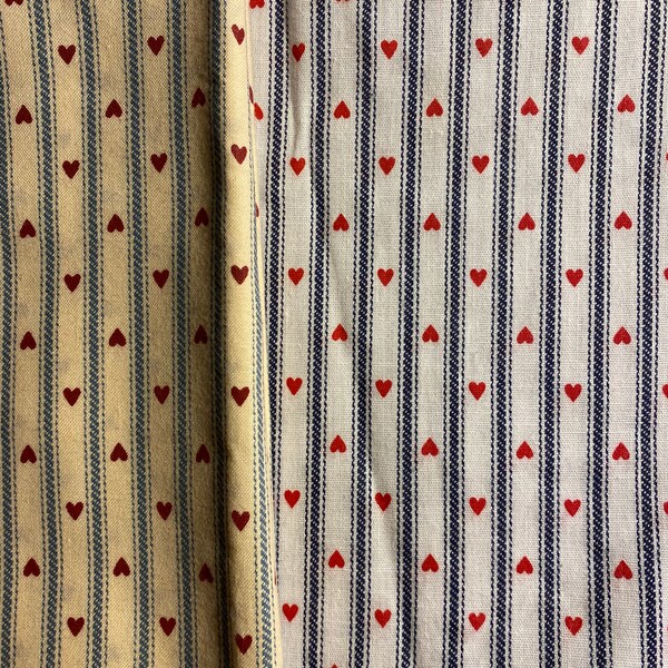 Heart Fabric - Etsy