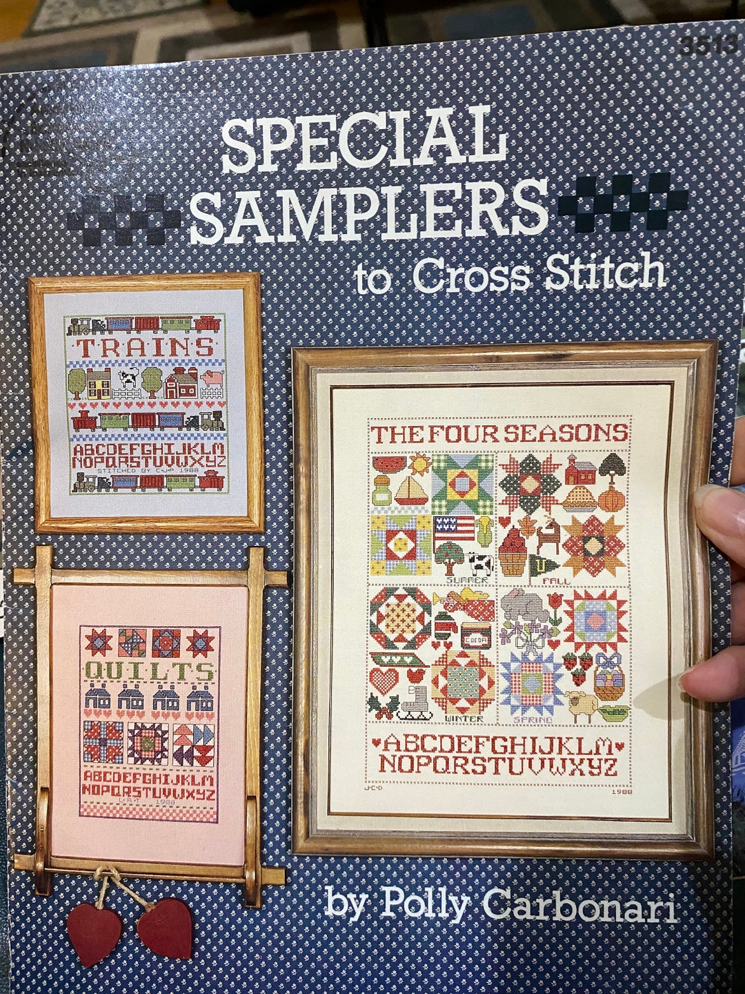 Special Samplers to Cross Stitch Polly Carbonari 1988 Needlework ...