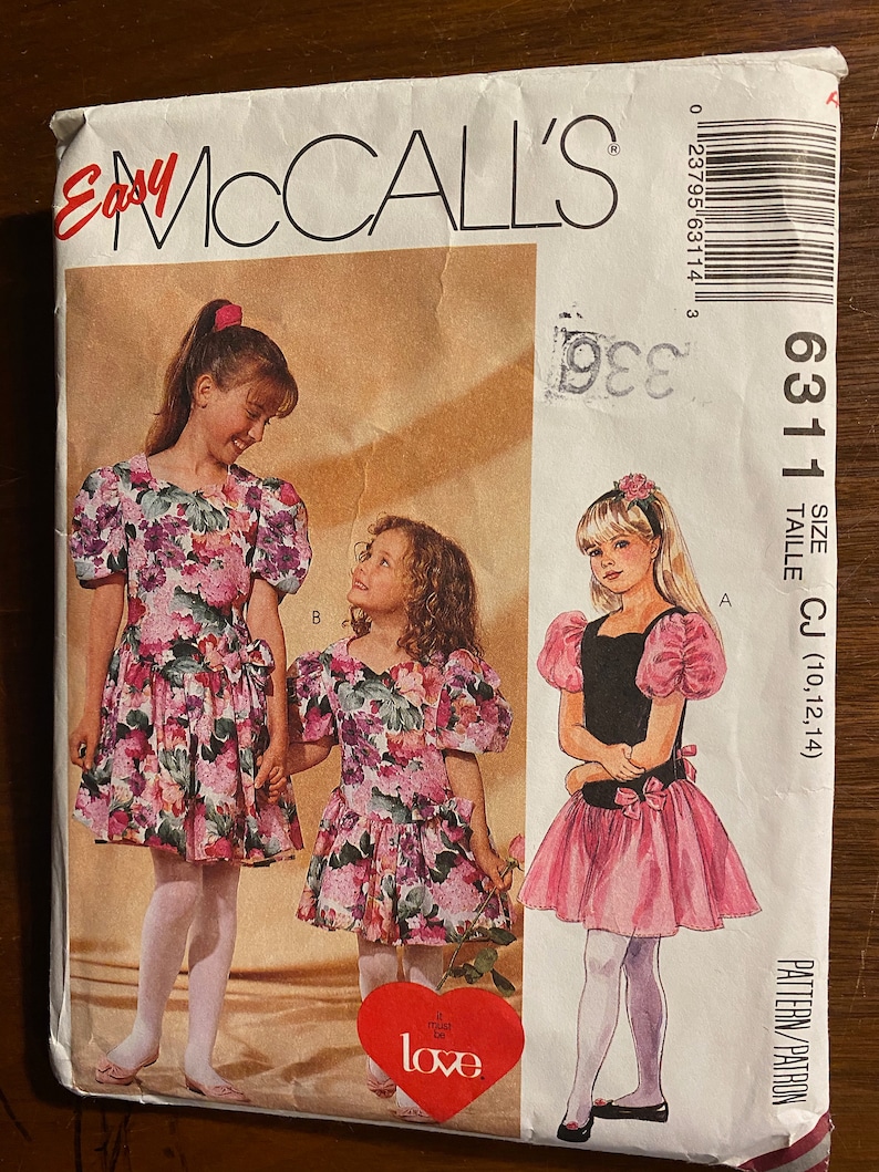 Child's / Girl's Fancy Dress Clothes Pattern. - Etsy
