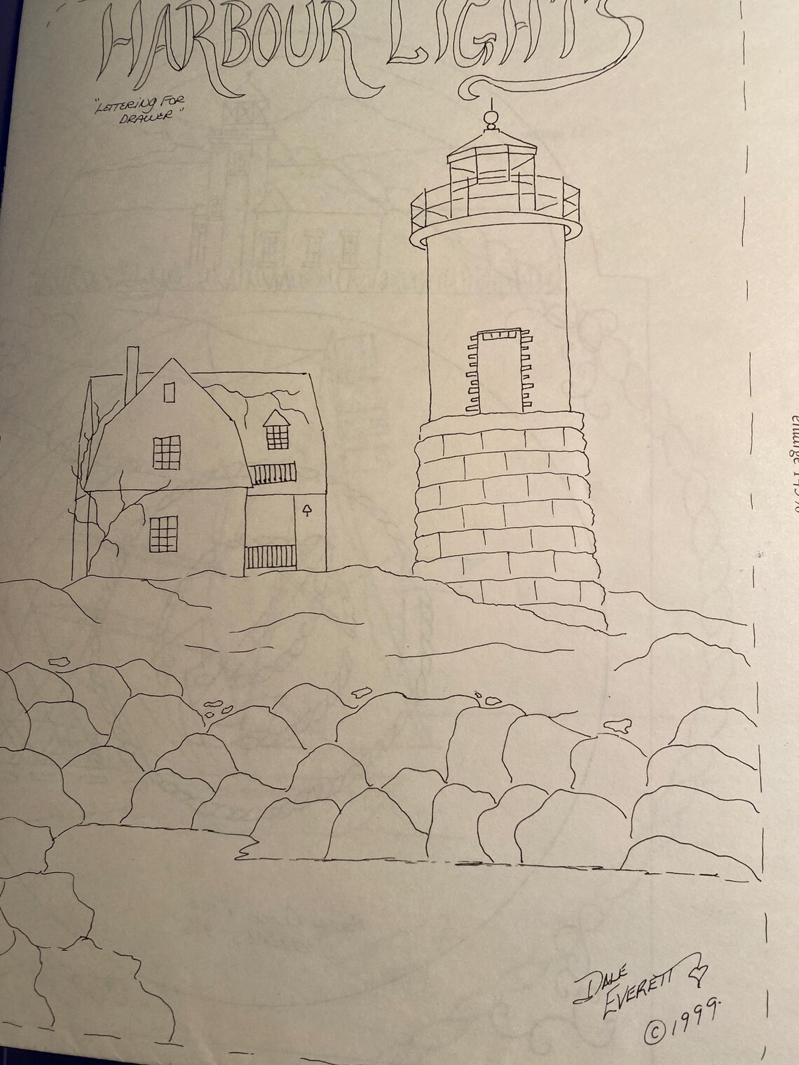 Harbour Lights - Lighthouse Painting Guide - Dale Everett - 1999 ...