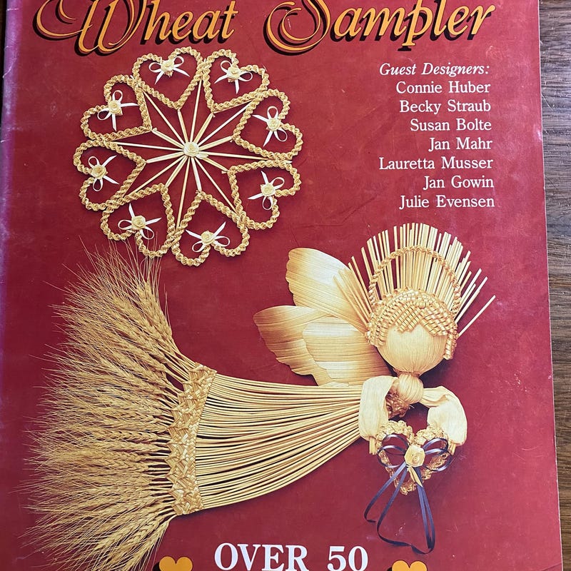 Wheat Craft Books - Etsy