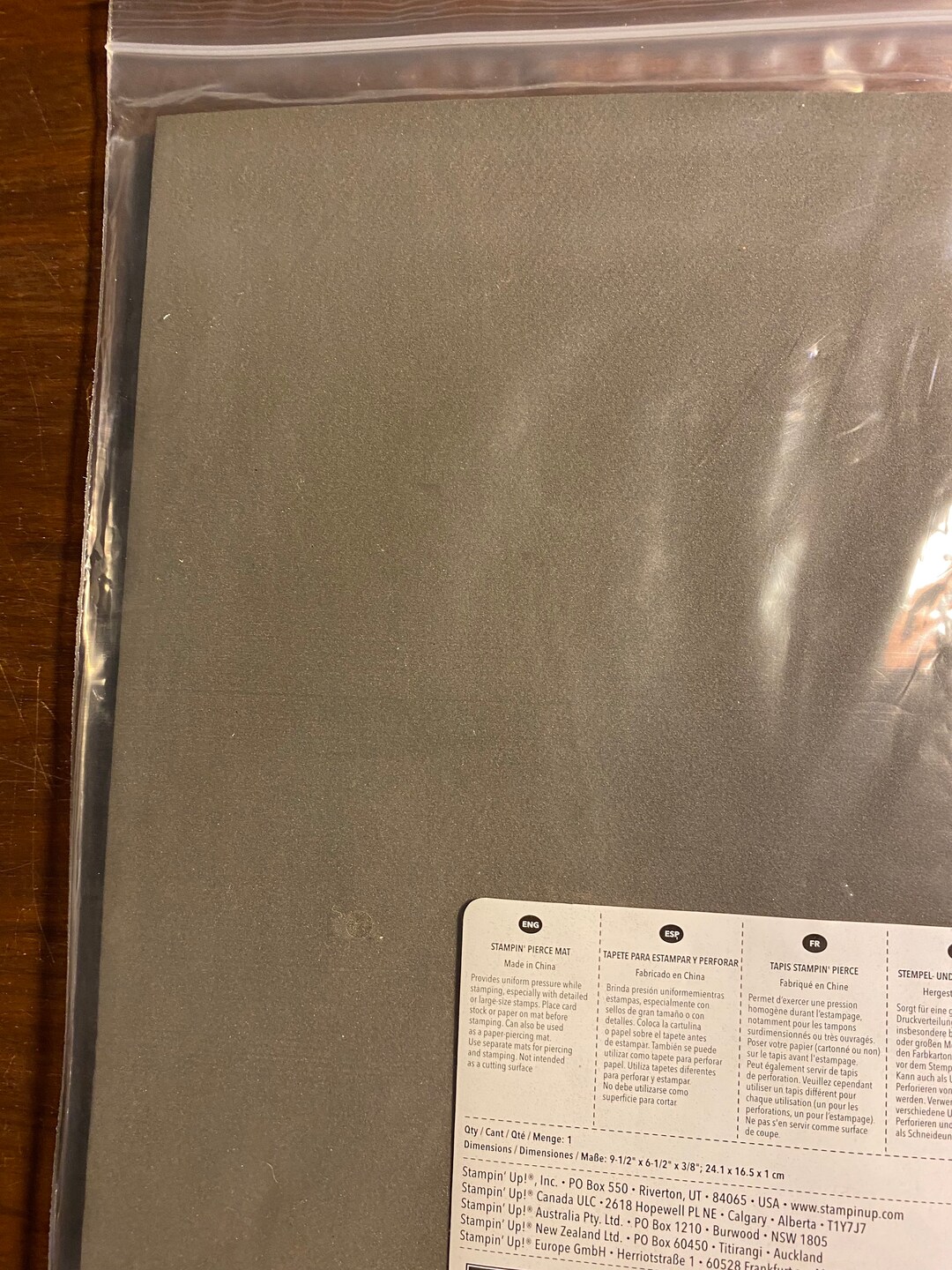 Stampin Pierce Mat Foam Stamping Pad for Papercrafting Stampin' up 6.5 ...