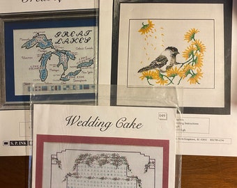 Lighthouses of the Great Lakes Charted - for Cross Stitch - Counted ...