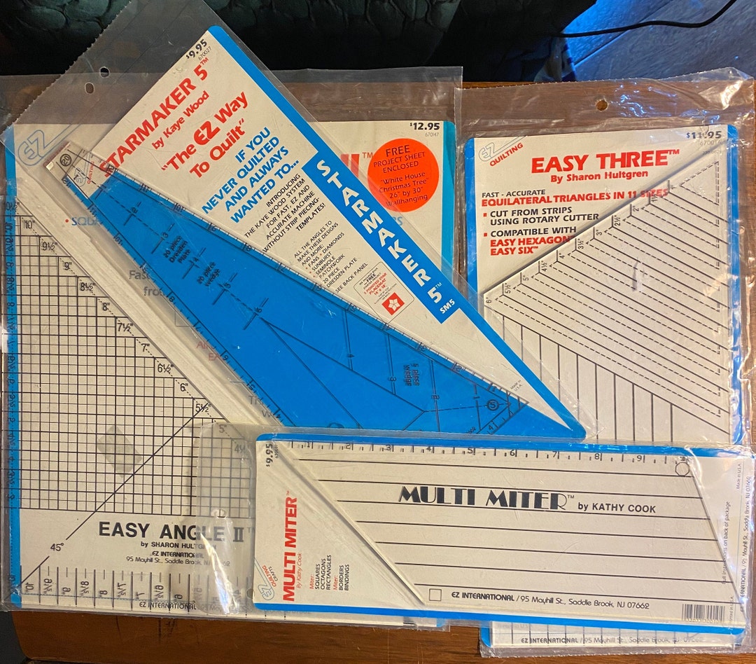 Quilting Ruler - Pick Style - Sharon Hultgren - EZ Quilting ...