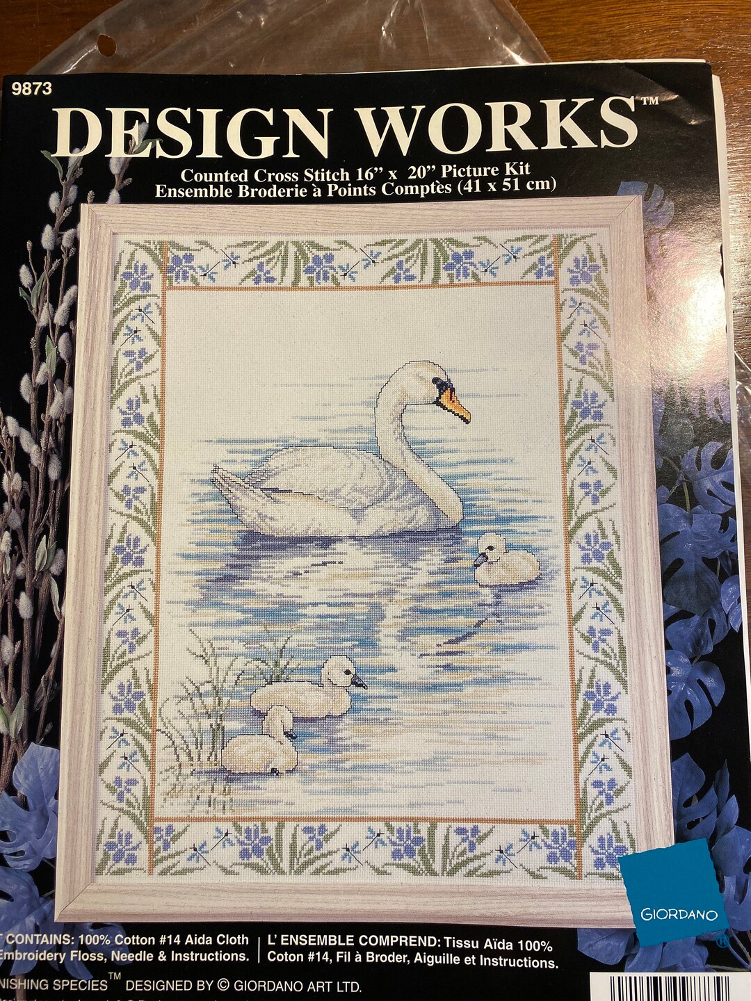 Vanishing Species Swans Design Works Giordano Art 9873 Counted Thread ...
