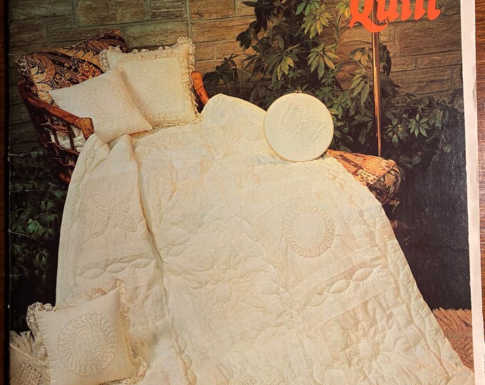 How to Candlewick Quilt Embroidery Stitch Rita Weiss 1982 Book Q401 ...