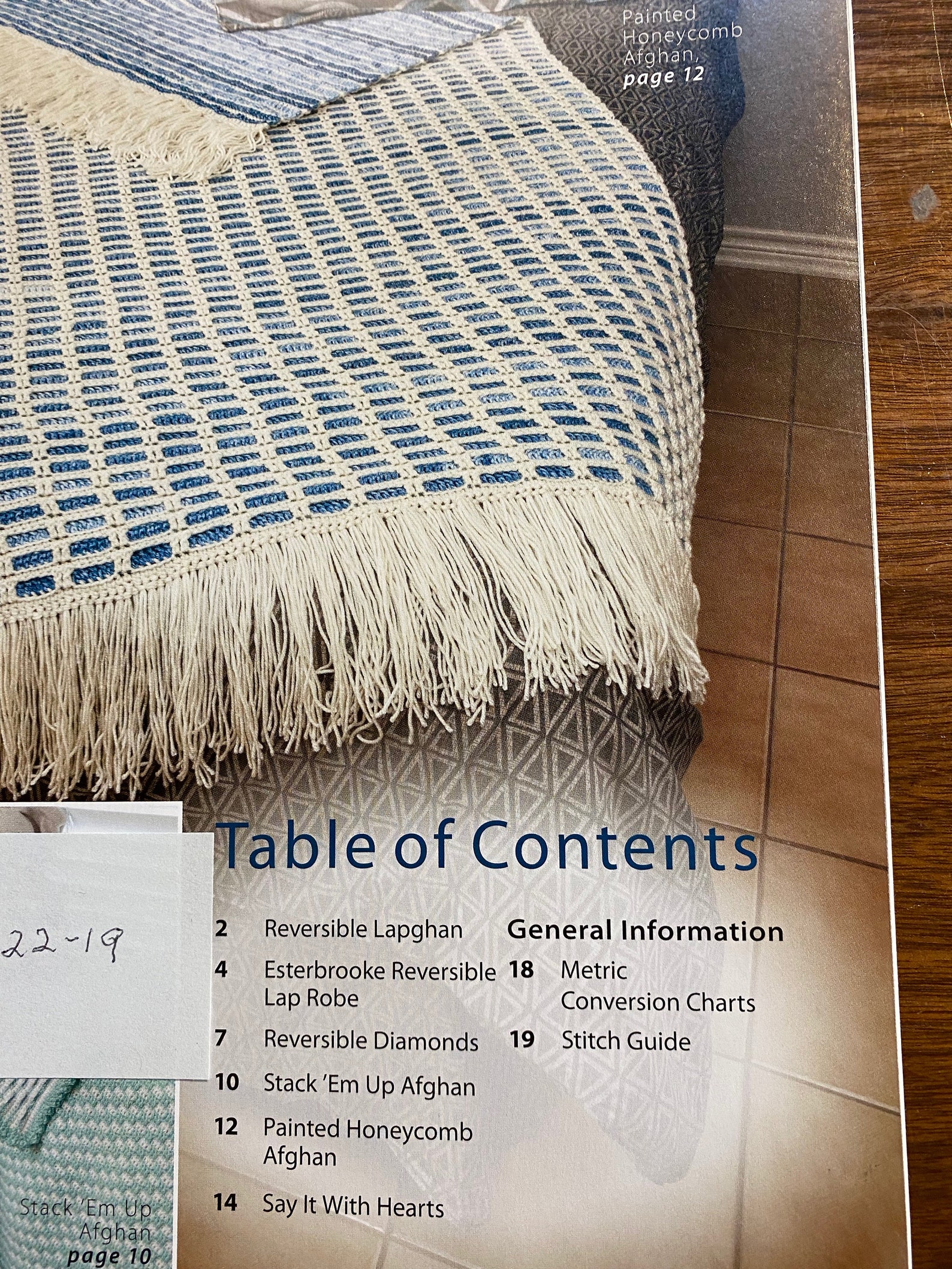 Reversible Afghans 6 Designs Crochet Annie's 2018 - Etsy