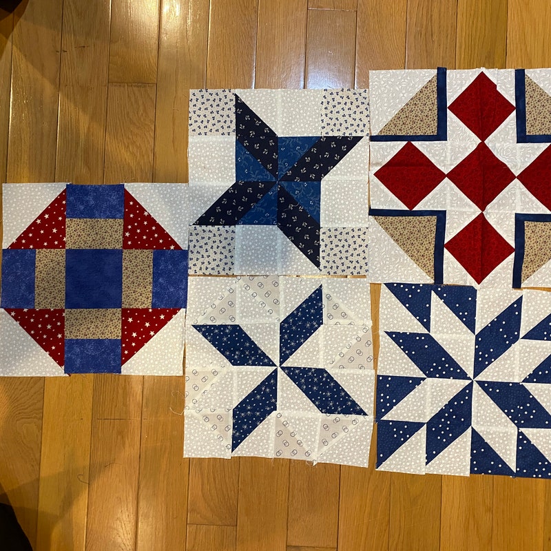 Pieced Quilt Blocks - Etsy