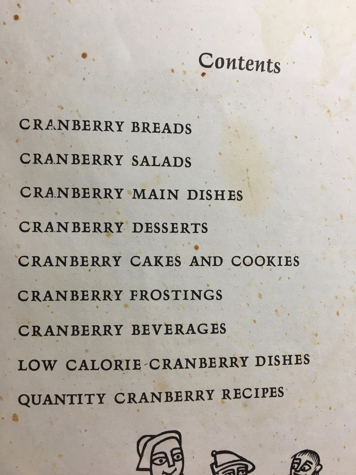 Cranberry Recipes: 101 All Time Favorite Cook Book Ocean - Etsy