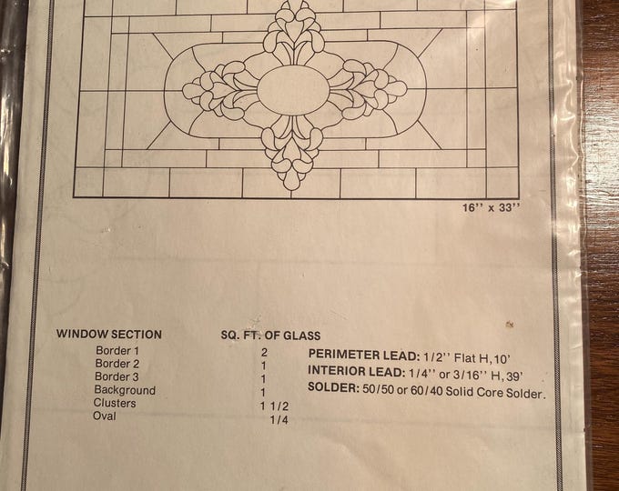 Sidelights, Fanlights and Transoms Stained Glass Pattern Book - Classic ...