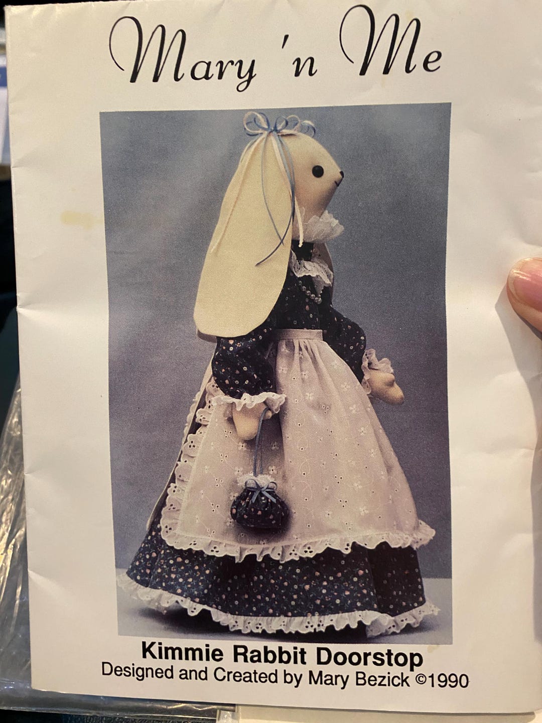 Kimmie Rabbit Doorstop - Bunnies, Rabbit Door Stop - Mary Bezick - 1990 ...