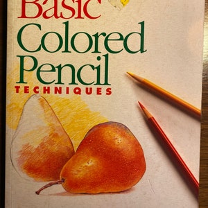 Basic Colored Pencil How to Draw Paint Bet Burgeon Art - Etsy