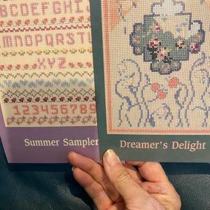 Simply Perfect Samplers - Set of 10 Counted Thread Cross Stitch Charts ...