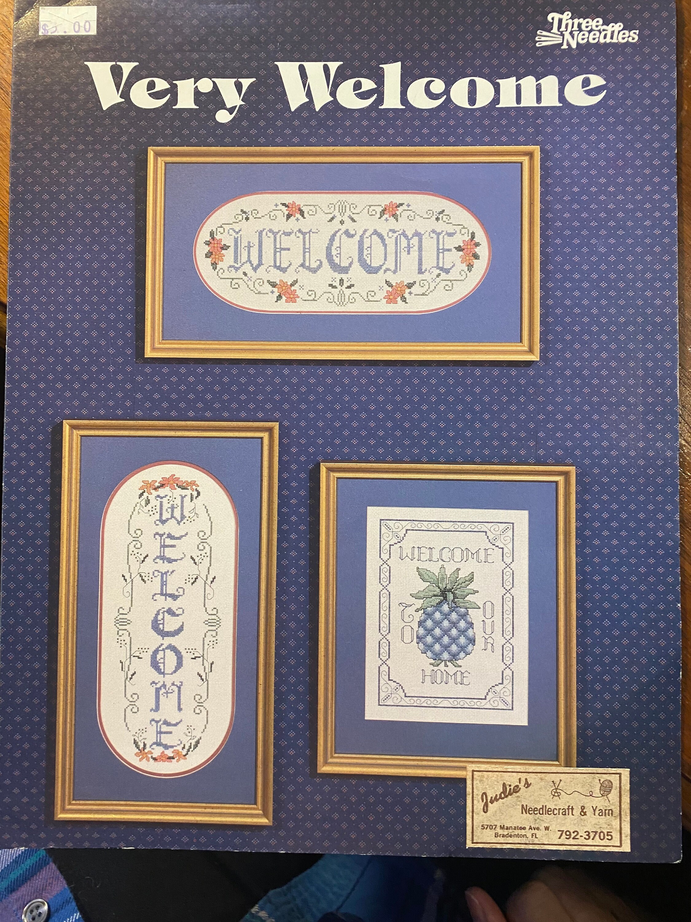 Welcome - Counted Thread Cross Stitch Charts - Choose A Heartfelt ...