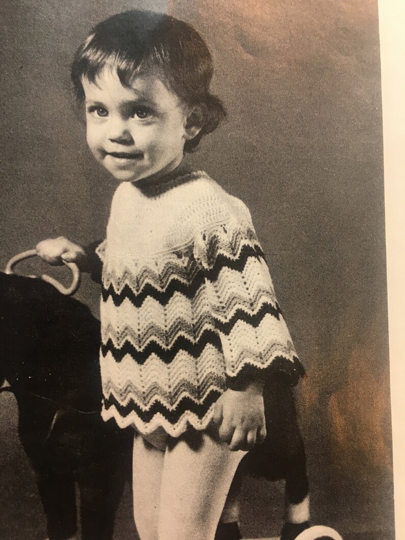 Toddler Sweaters 1967 Coats & Clark's Book 175 - Etsy