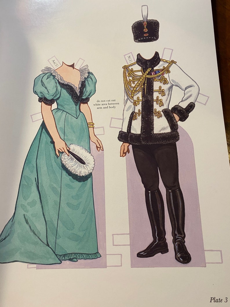 Nicholas / Alexandra & Family russia Paper Dolls Dolls / - Etsy