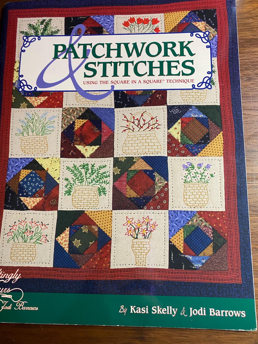 Patchwork Stitches - Quilt Patterns With Embroidery Stitching - 2000 ...