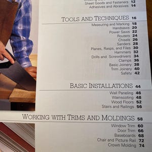 All About Finish Carpentry Basics - Woodworking - 2001: Ortho ...