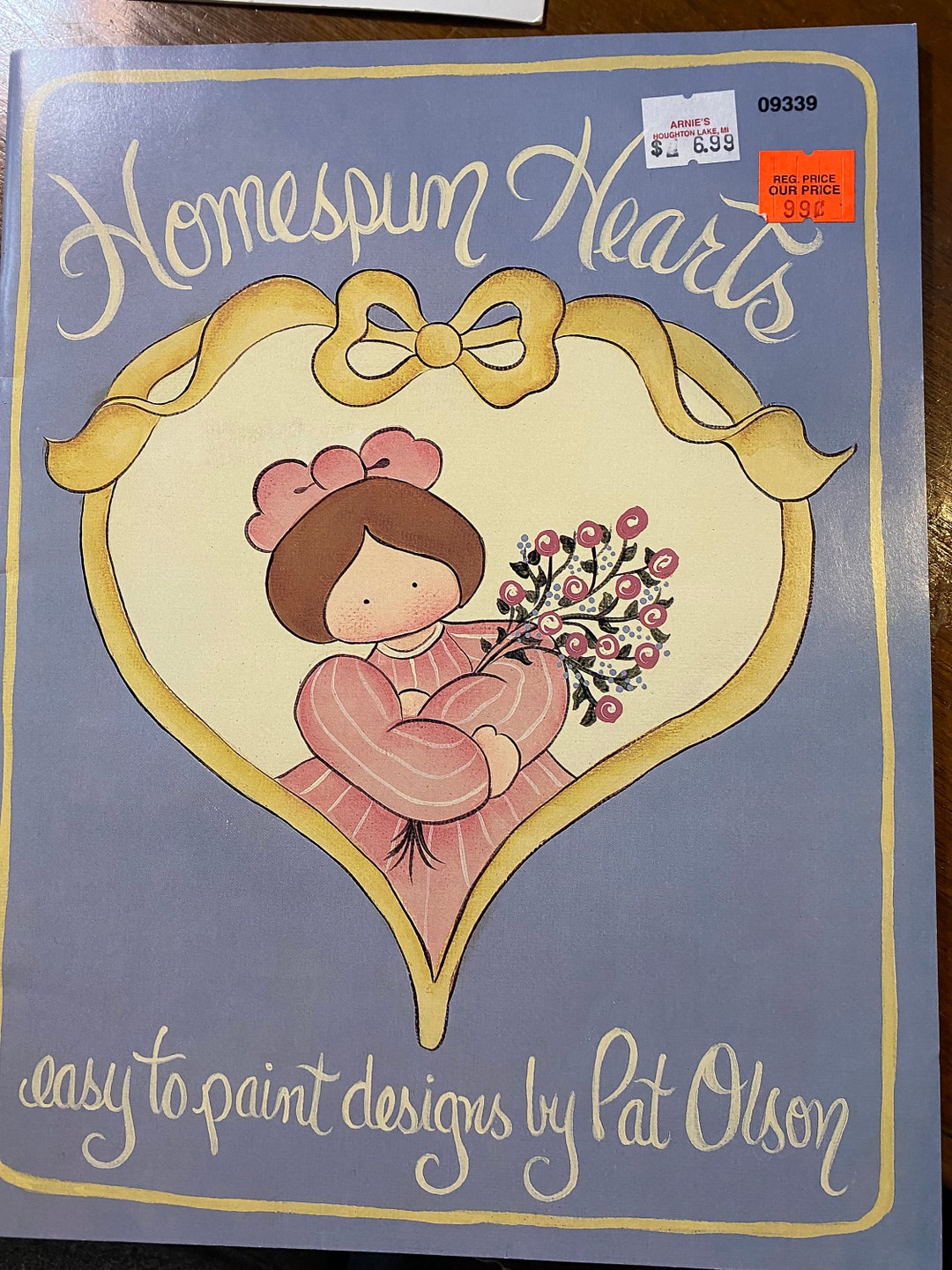 Homespun Hearts - Tole Decorative Painting - Pat Olson - 1989 - Folk ...