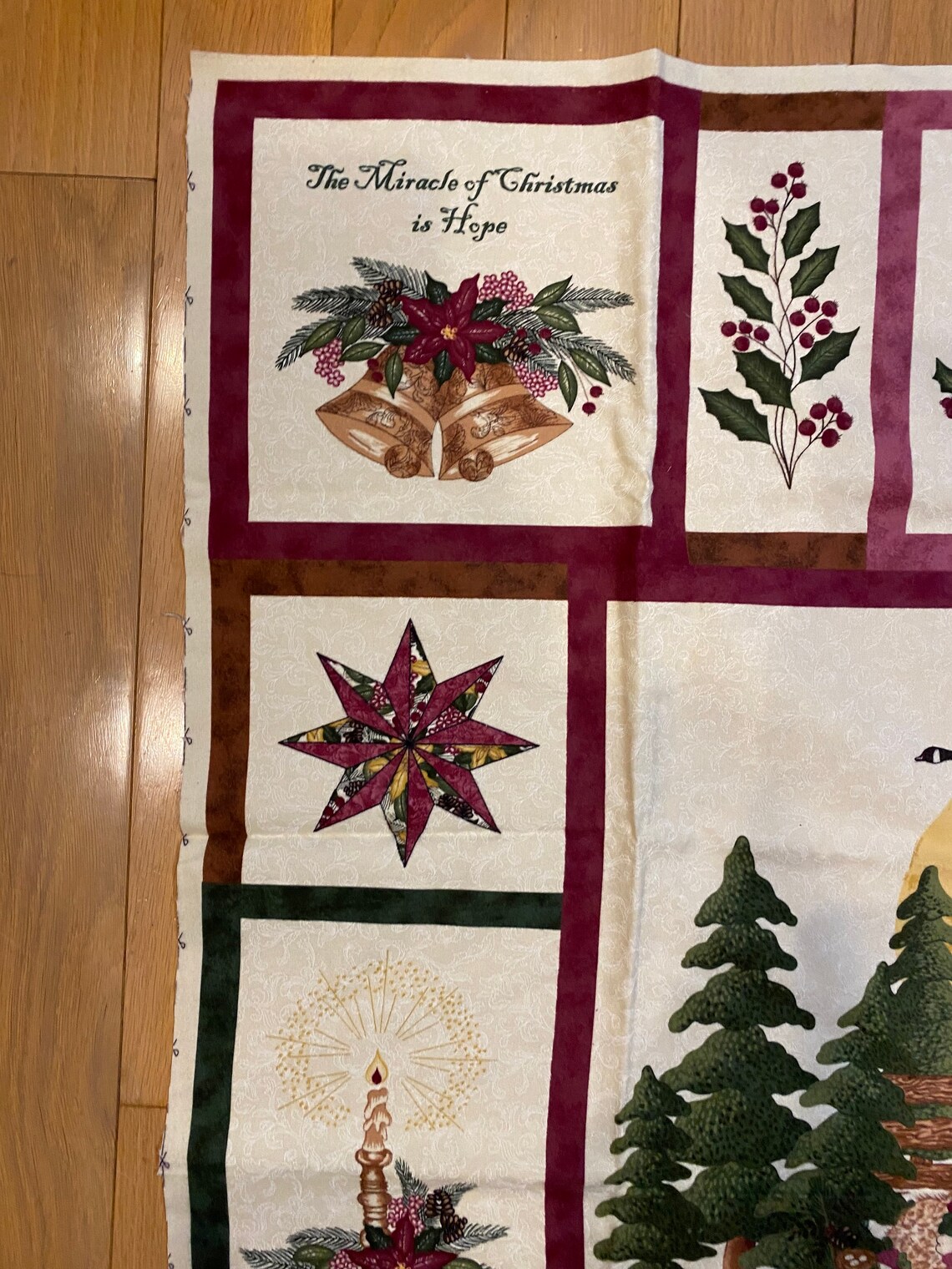 Northcott Warmth of Christmas is Friendship Fabric PANEL - Sharon ...